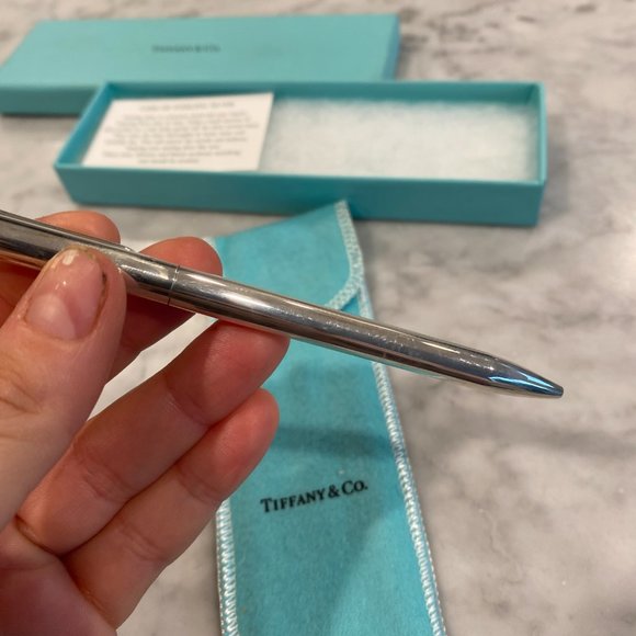 Tiffany & Co. | Other | Vintage Tiffany Co Sterling Silver Ballpoint ...